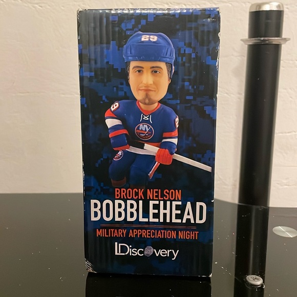 iDiscovery | Other | Ny Islanders Brock Nelson Bobblehead Military ...